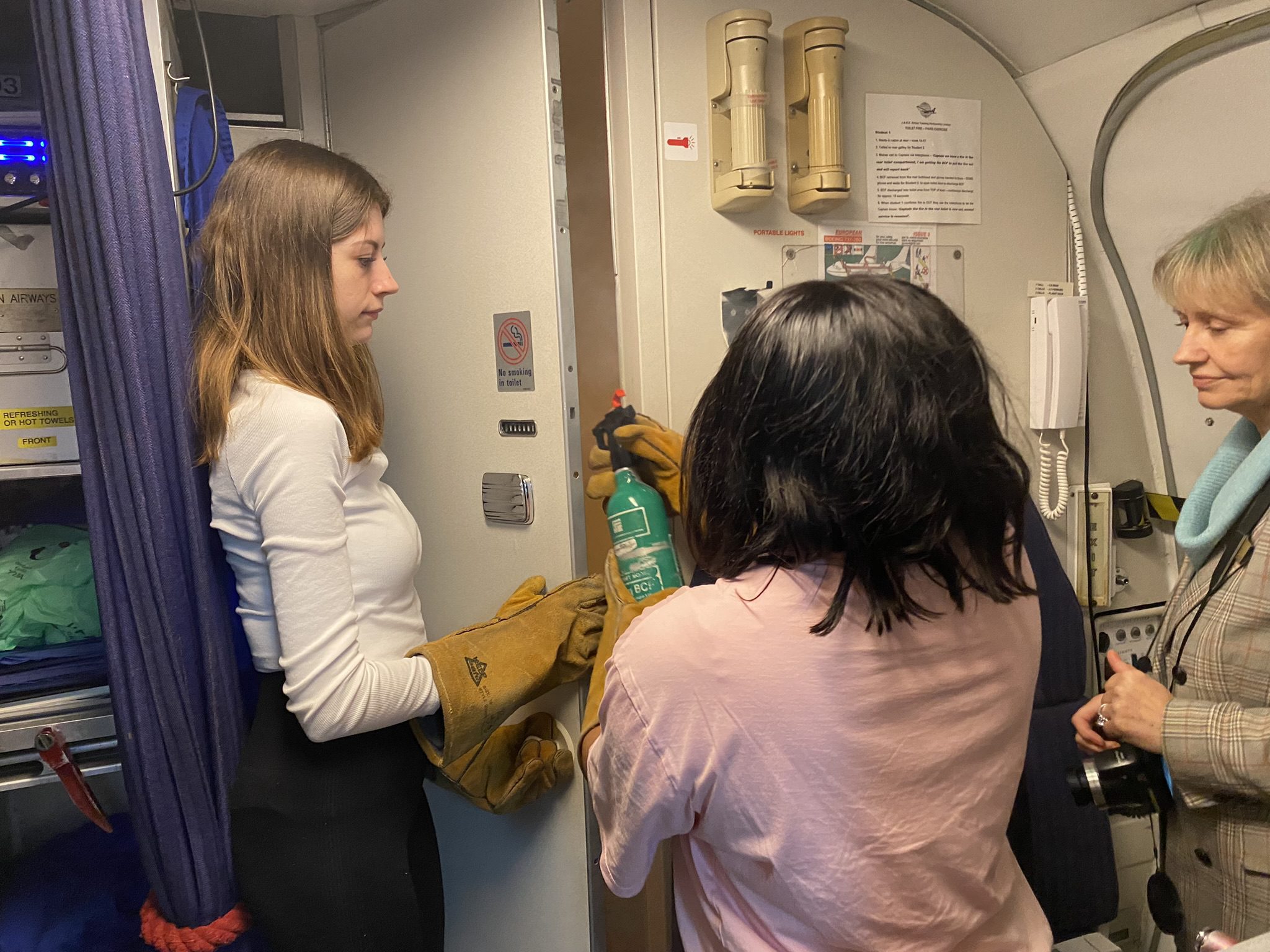 Airline Cabin Crew - Practical Safety and Emergency Procedures day